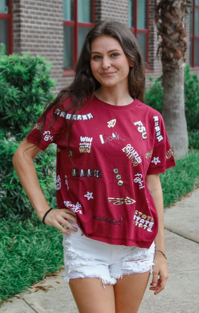 Florida State Seminoles Apparel Womens Fsu T Shirts And Jerseys Bows