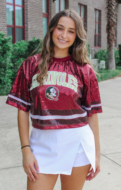 Florida State Seminoles Apparel - Women's FSU T-Shirts & Jerseys – Bows ...